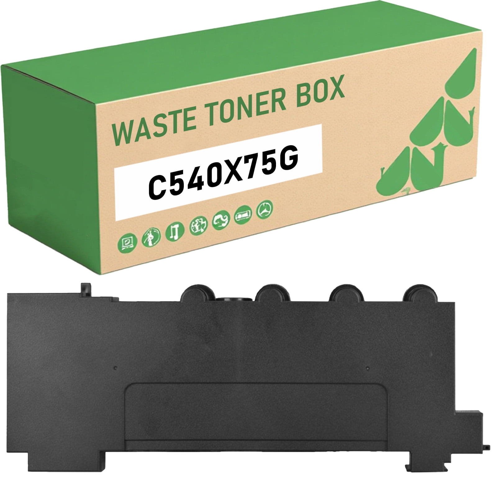 Compatible for Lexmark C540X75G Waste Toner Bottle, for CS317dn CS417dn CS517 CS517de CX510de ...
