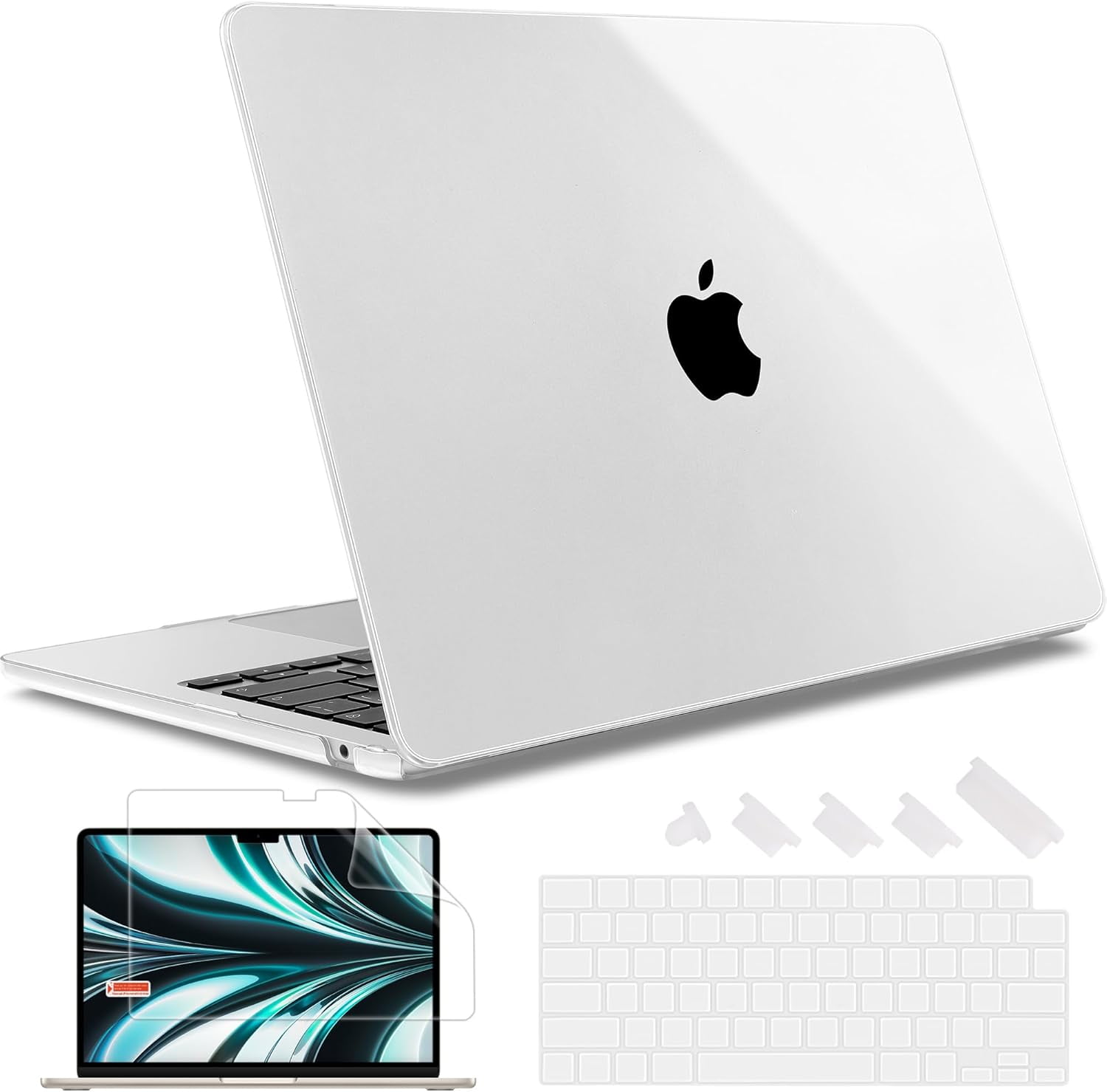 Compatible with M3 MacBook Air 13.6 inch Case 2022 2023 2024 A3113 ...