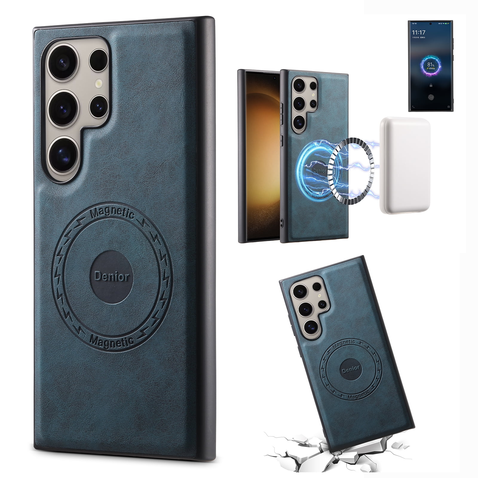 Compatible with Mag-Safe for Samsung Galaxy S25 Ultra Case, Slim ...