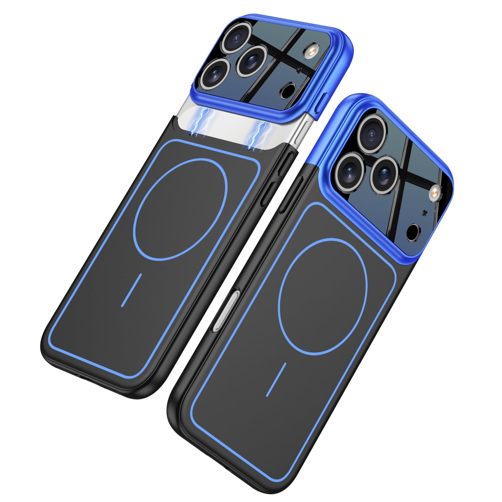 Compatible with MagSafe Case for iPhone 17 Pro Max, Magnetic Splicing ...