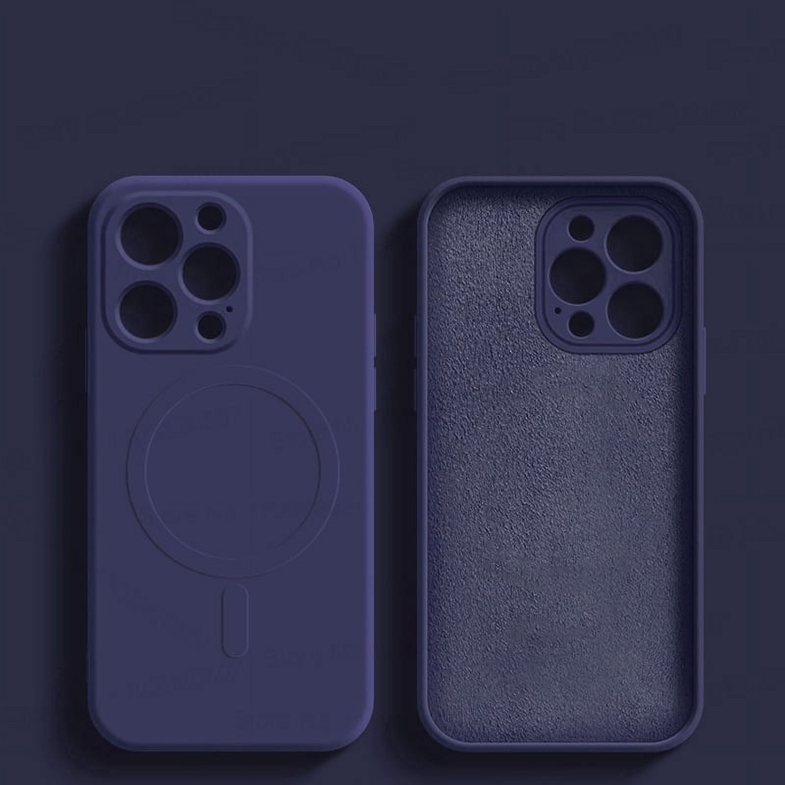 Compatible with Magsafe Liquid Silicone Magnetic Cases for iPhone 16 15 ...