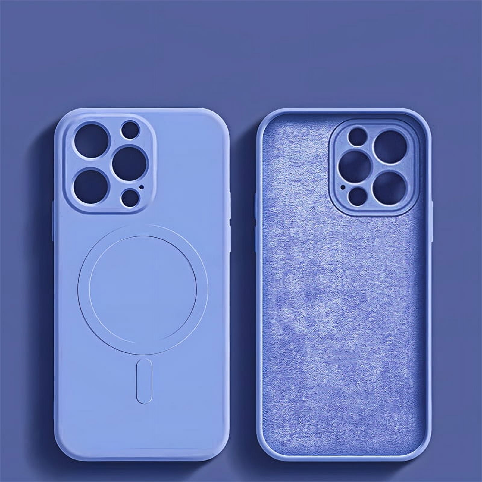 Compatible with Magsafe Liquid Silicone Magnetic Cases for iPhone 16 15 ...