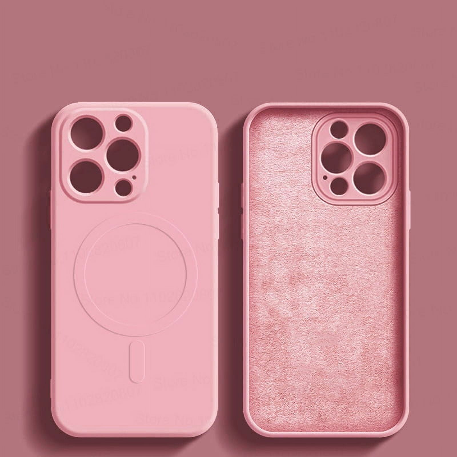 Compatible with Magsafe Liquid Silicone Magnetic Cases for iPhone 16 15 ...