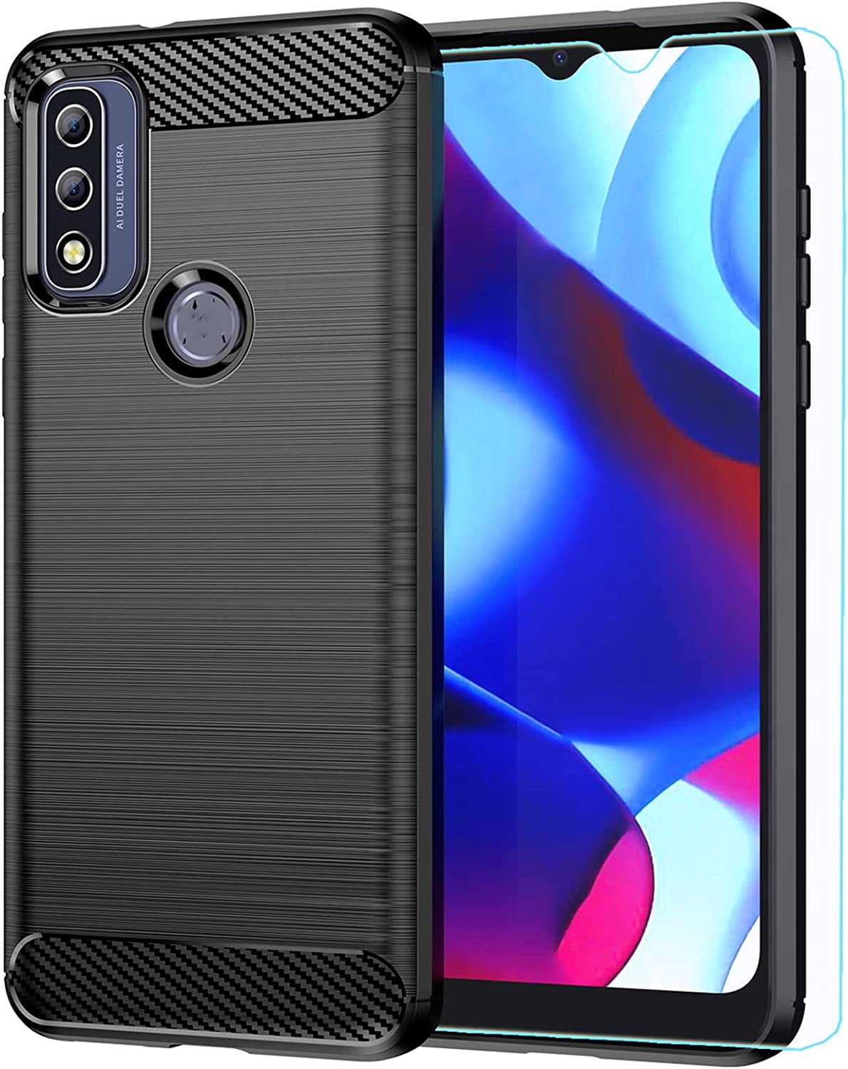 Compatible with Motorola Moto G Pure Case HD Screen Protector Fashion ...