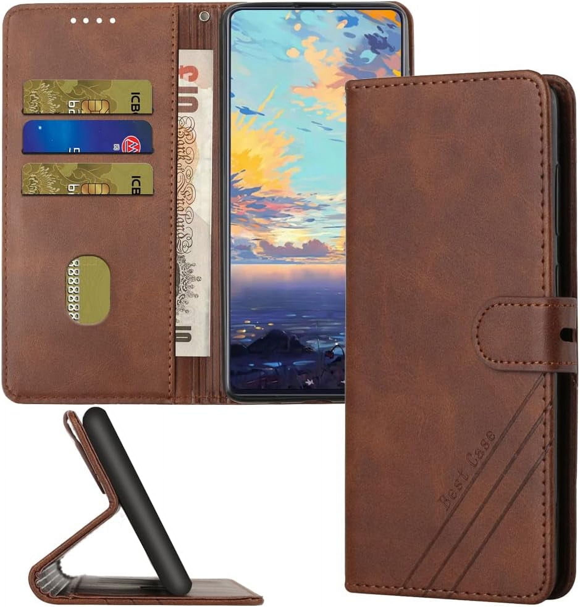 Compatible with Motorola Moto G Stylus 5G 2024 Wallet Case Leather Flip ...