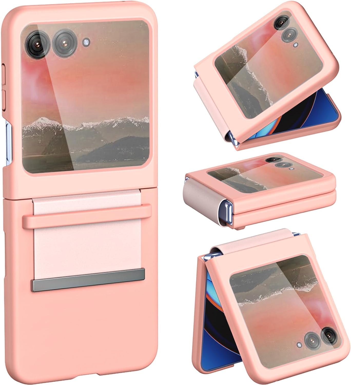 Compatible Motorola Moto Razr Plus Case 2023 with Hinge Protection,Motorola Razr+ 2023 Case,Cute ...