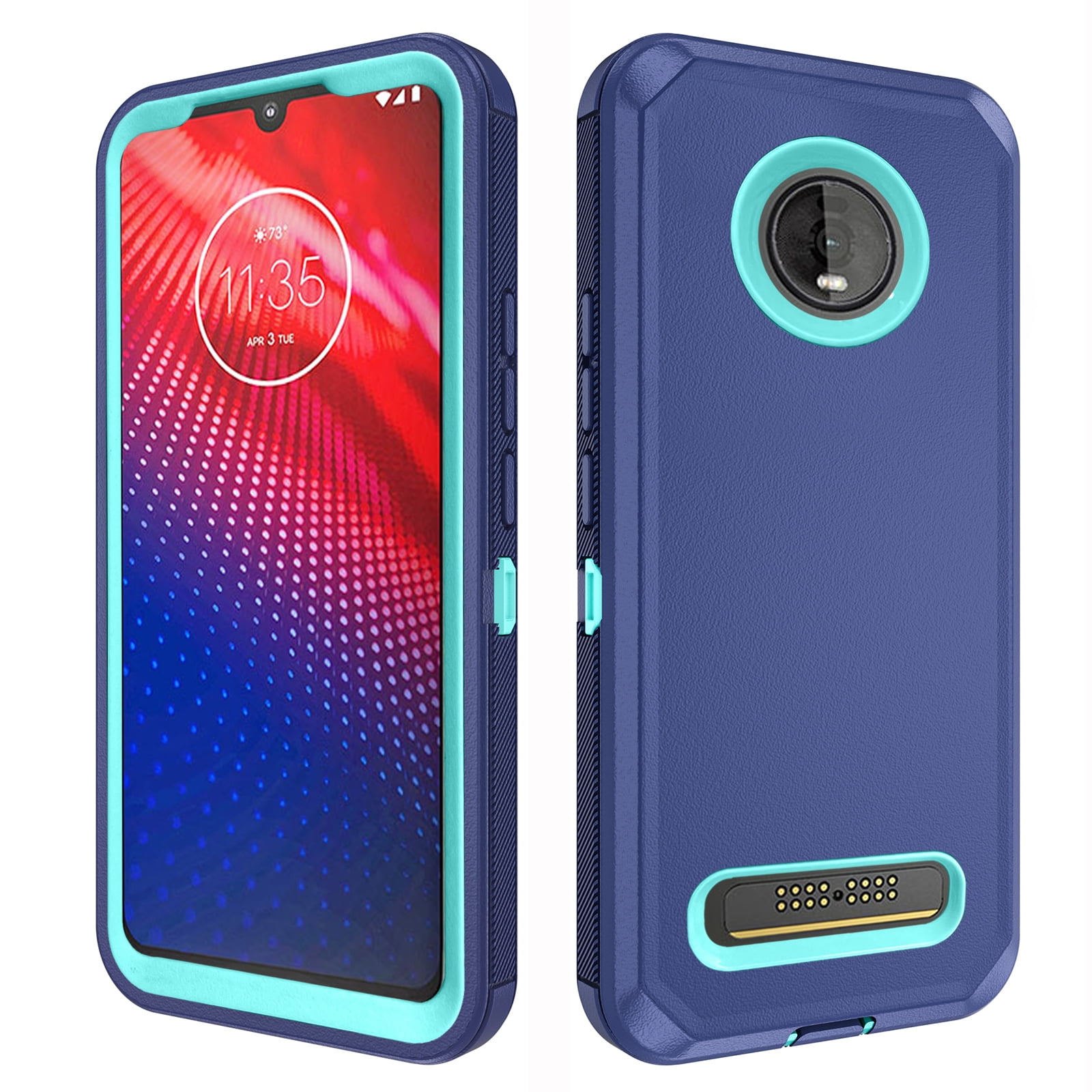 Compatible with Motorola Moto Z4/Moto Z 4 Play/MotoZ4 Force Phone Case ...