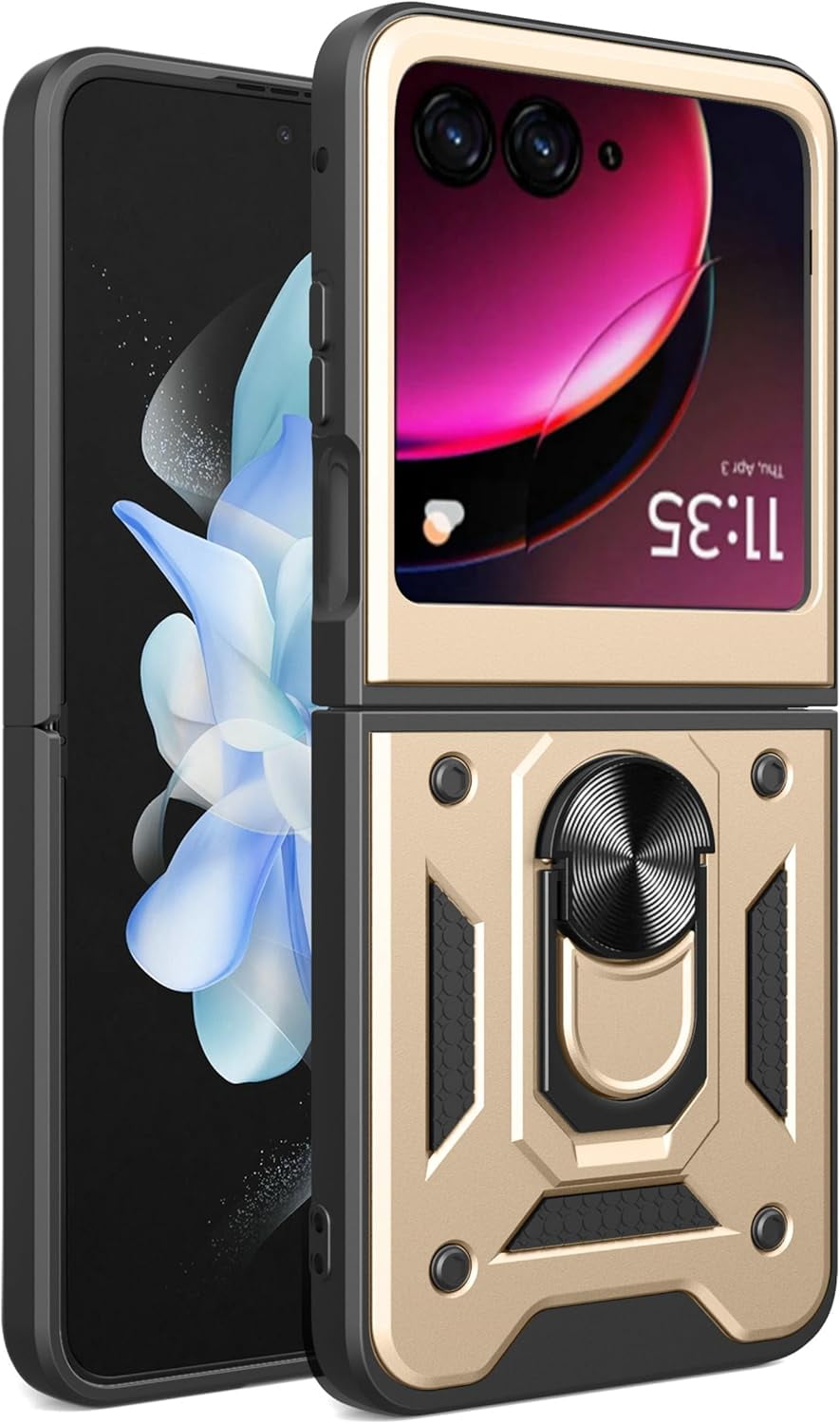 Compatible with Motorola Razr+ 2023 Bracket Shell,with Slide Camera ...