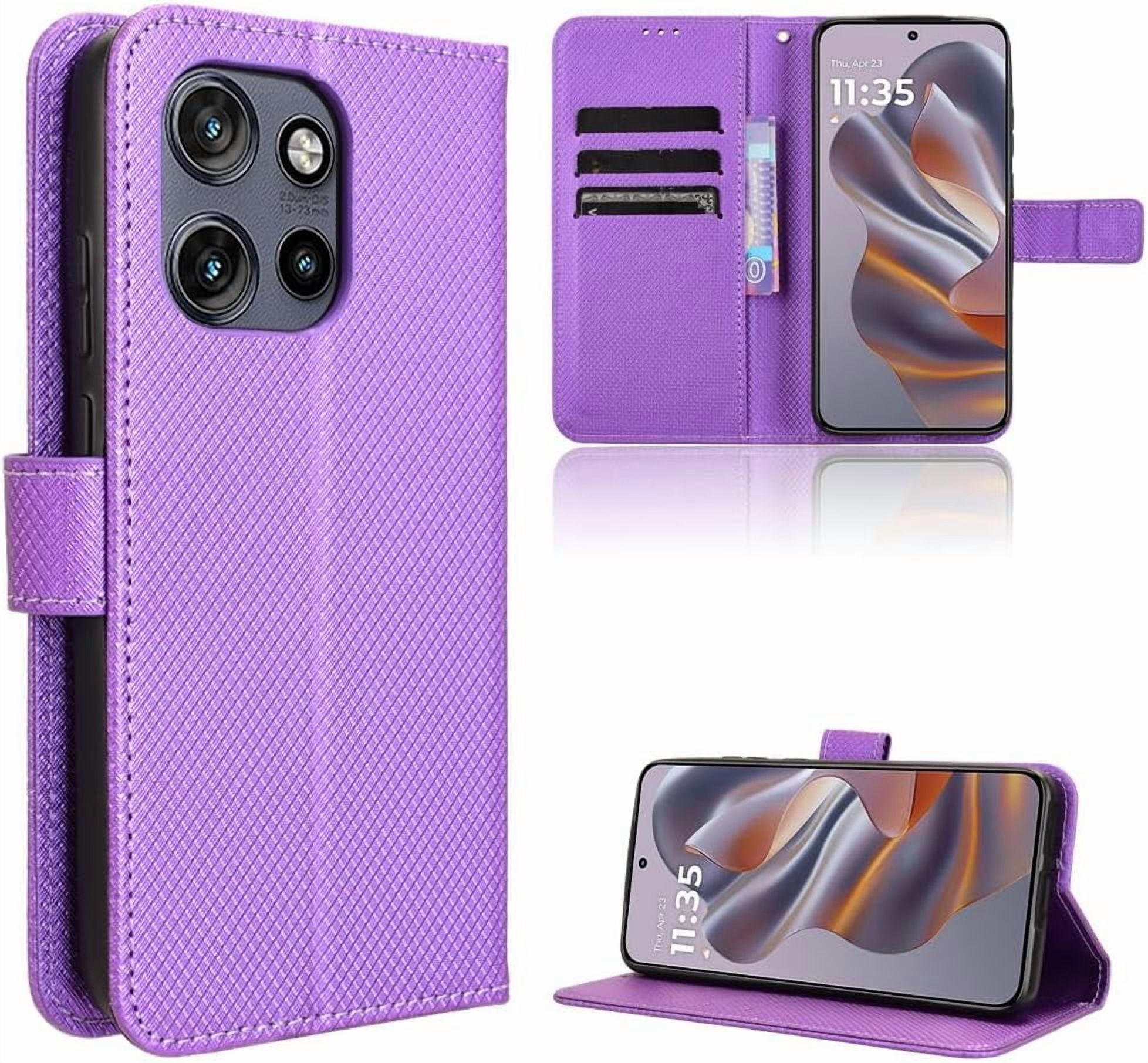 Compatible with Motorola ThinkPhone 25 Leather Case Cover,PU Leather ...