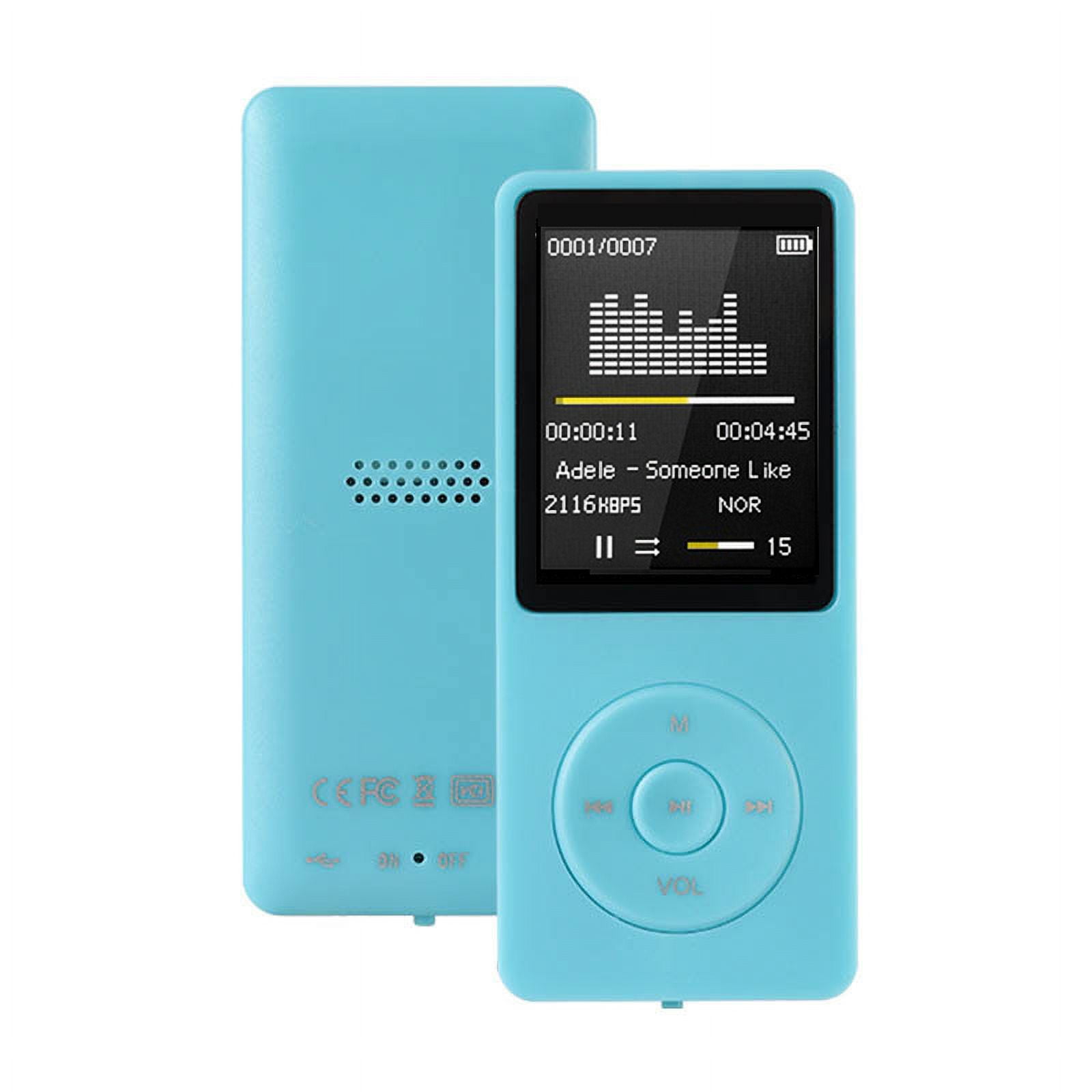 -Compatible Mp3 Music Player Lossless Portable Fm Radio External Ultra-Thin Student Mp3 Recorder ...