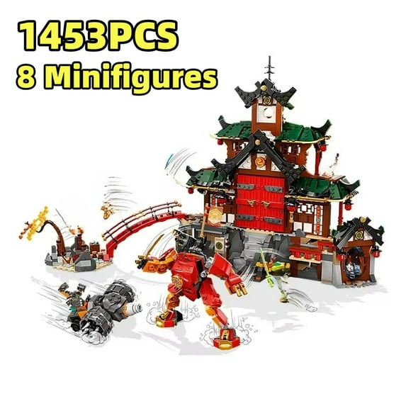 Compatible Ninja Movie Series Land Bounty CAR Building Blocks Bricks ...