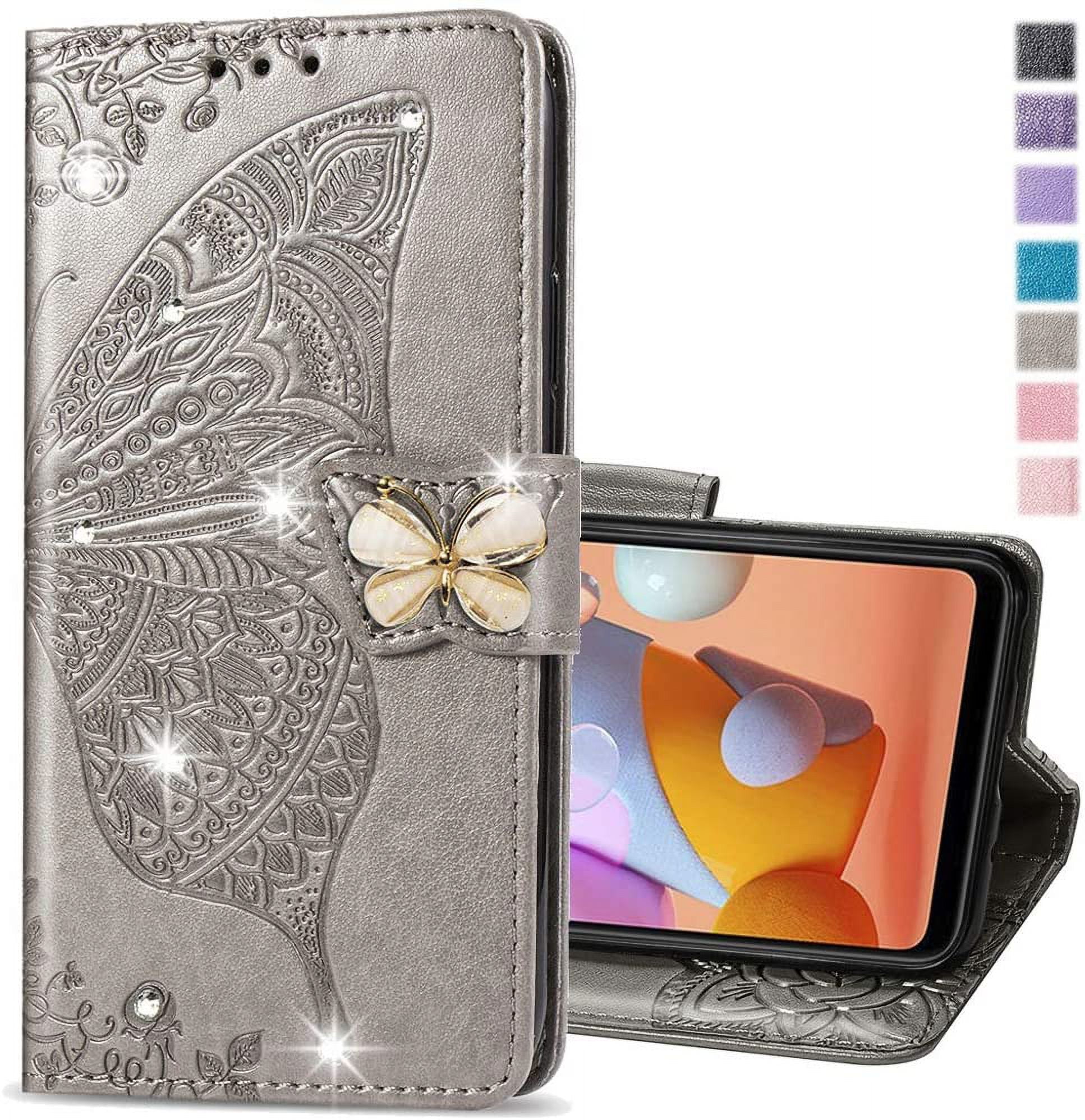 Compatible with Nokia G300 Case Glitter Bling with Card Holder and ...