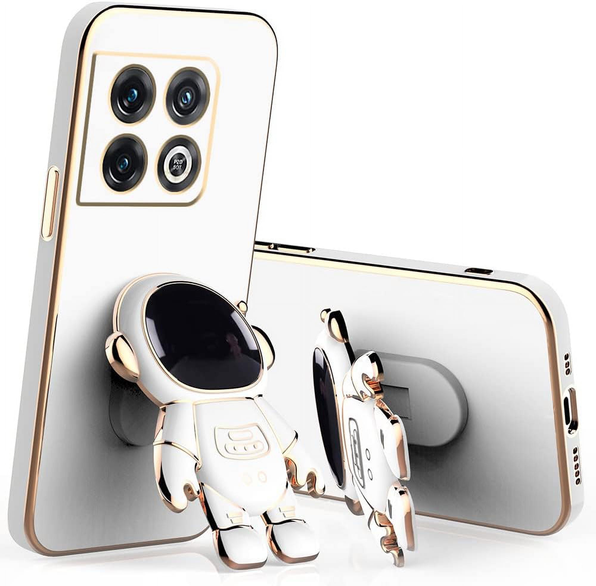 Compatible with OnePlus 10T Case with Plating Creative Astronaut ...