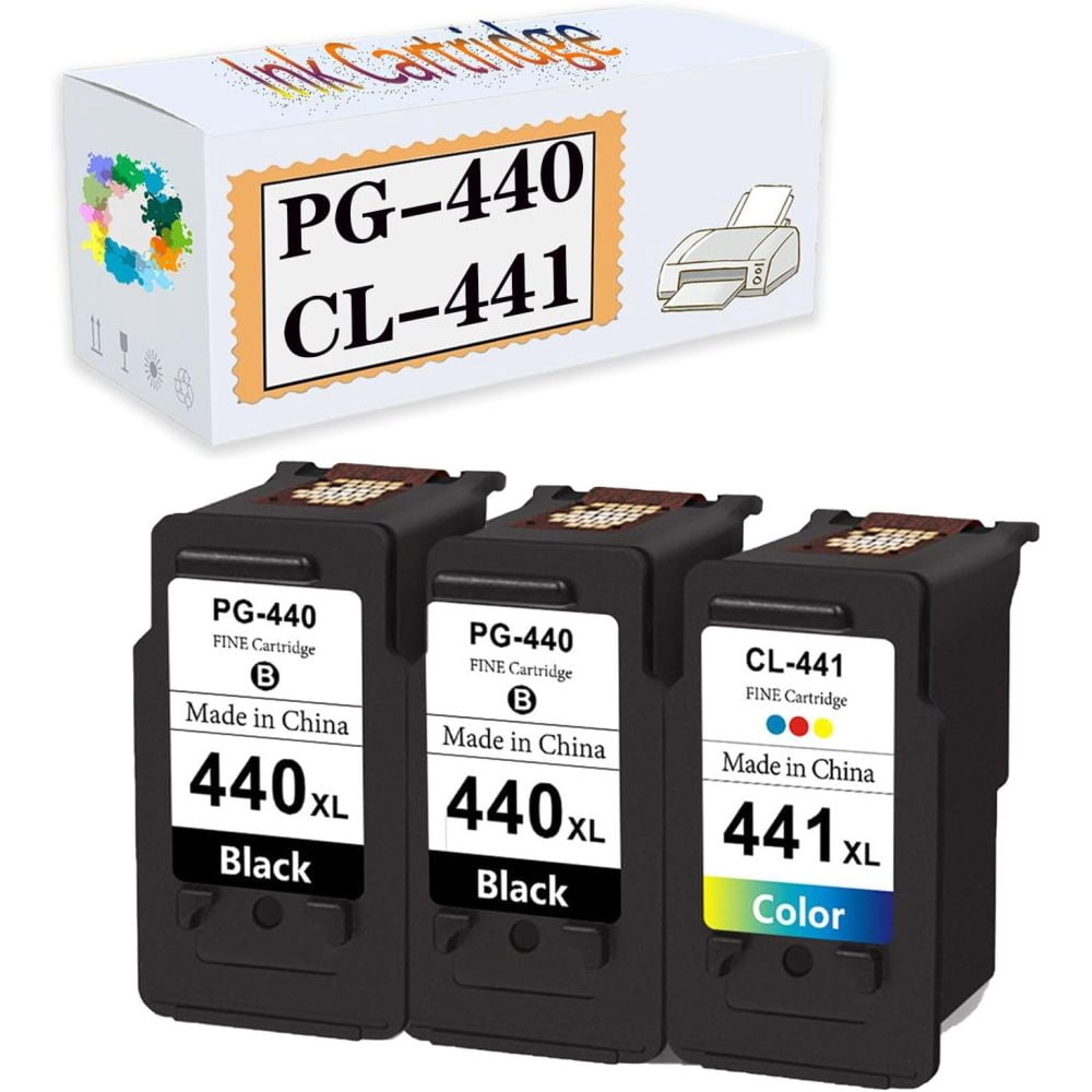 Compatible PG-440 CL-441 PG440 CL441 Ink Cartridges Replacement for ...