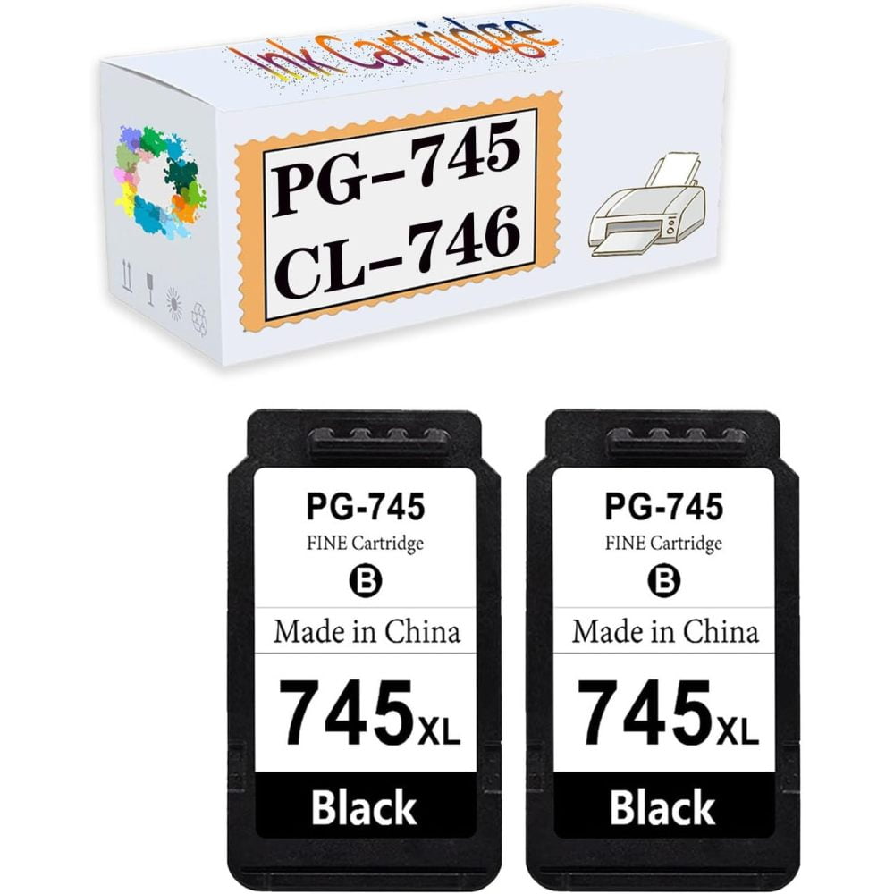 Compatible PG-745 CL-746 PG745 CL746 Ink Cartridges Replacement for ...