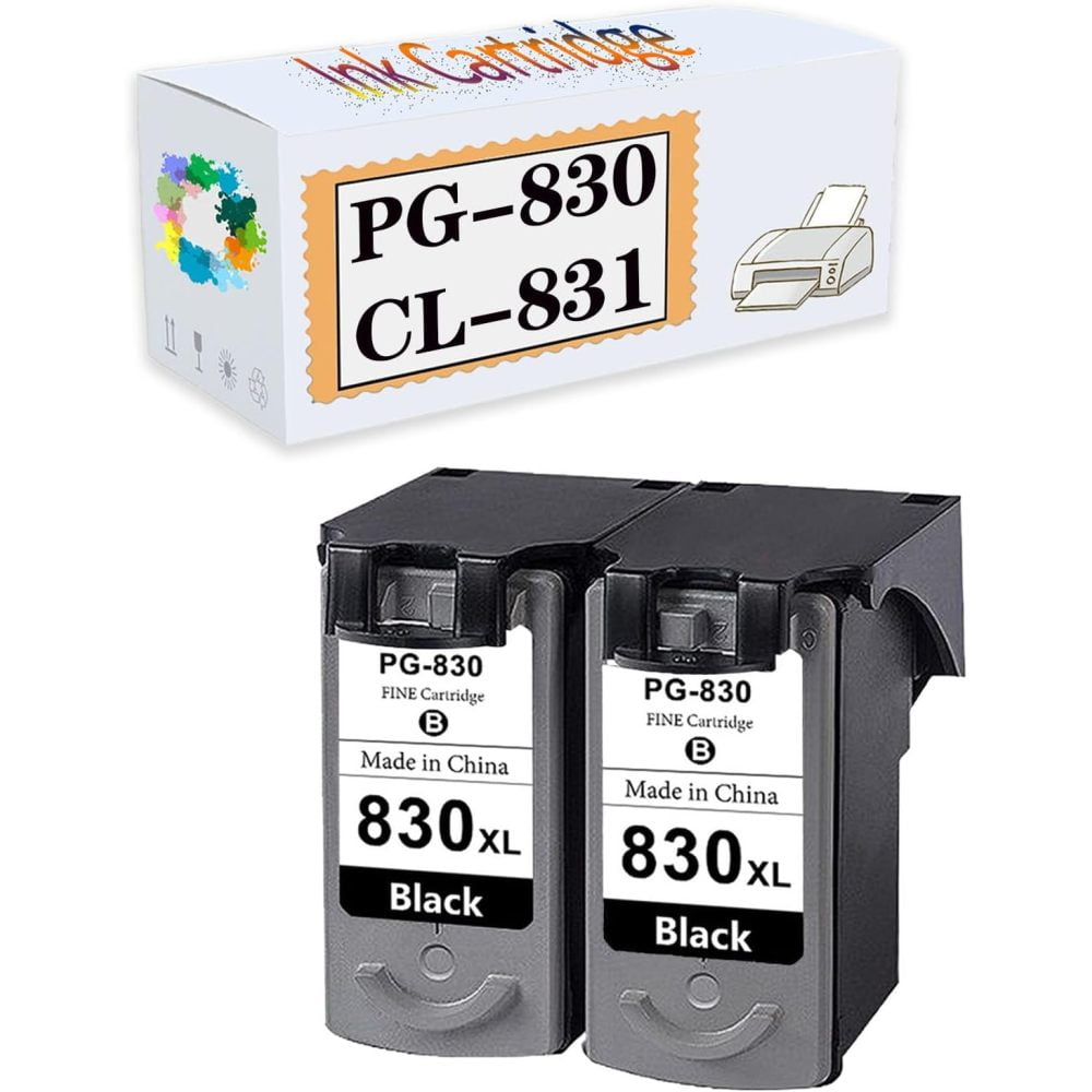Compatible PG-830 CL-831 PG830 CL831 Ink Cartridges Replacement for Canon IP1180 IP1200 IP1300 ...