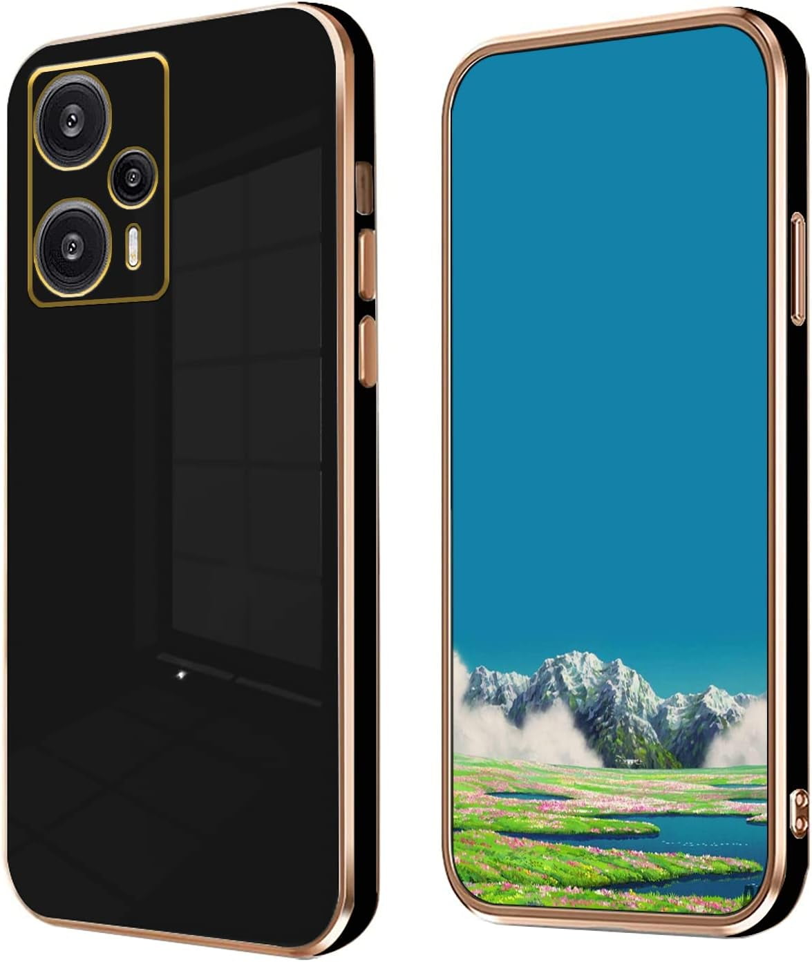Compatible with Poco F5 Case for Women Men, Ultra Thin Xiaomi Poco F5 ...
