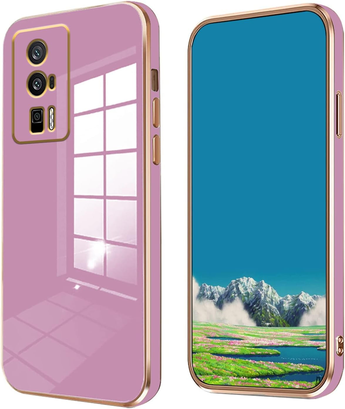 Compatible with Poco F5 Pro Case for Women Men, Ultra Thin Xiaomi Poco ...