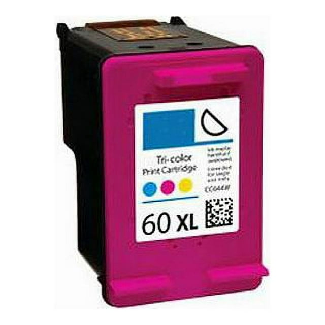Compatible Replacement For 60XL Color Ink Cartridge For DeskJet F2420 ...