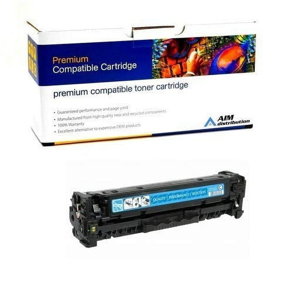 Compatible Replacement for HP Color Laser Jet M351/M475 Cyan Toner Cartridge (2600 Page Yield ...