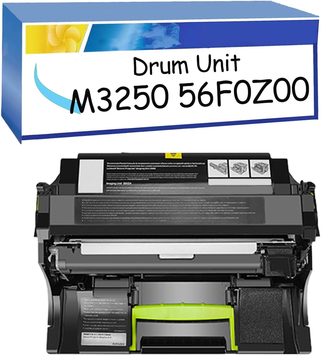 Compatible Replacement for Lexmark M3250 56F0Z00 Drum Unit Work with ...