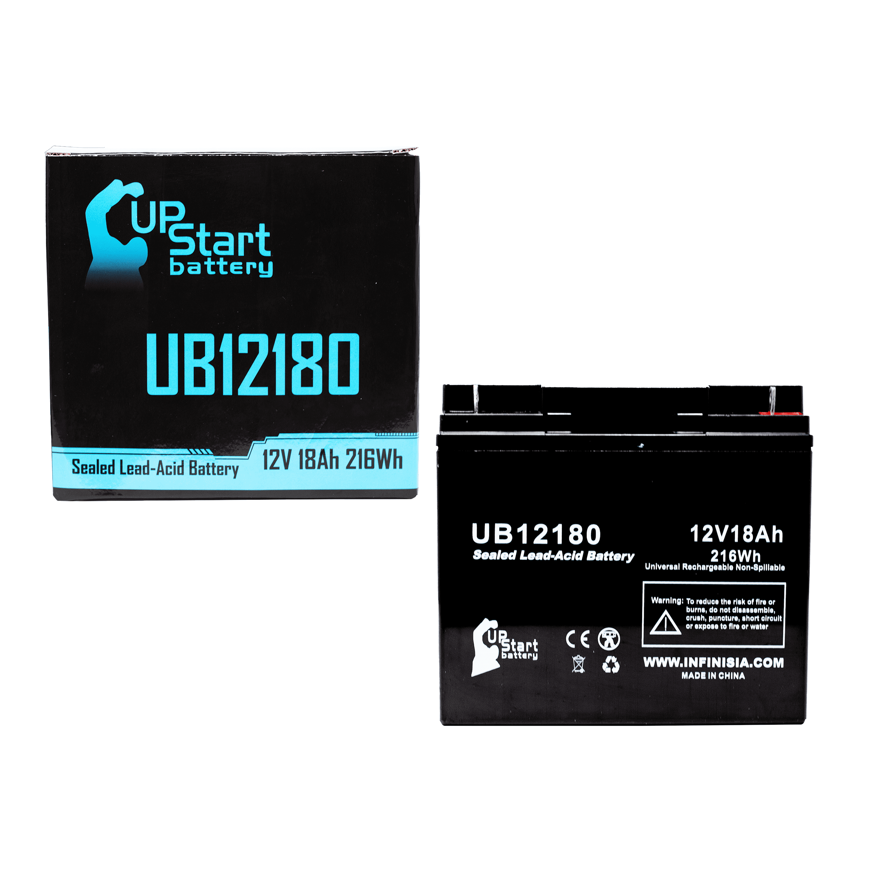 Compatible SONNENSCHEIN A212/12 Battery - Replacement UB12180 Universal ...