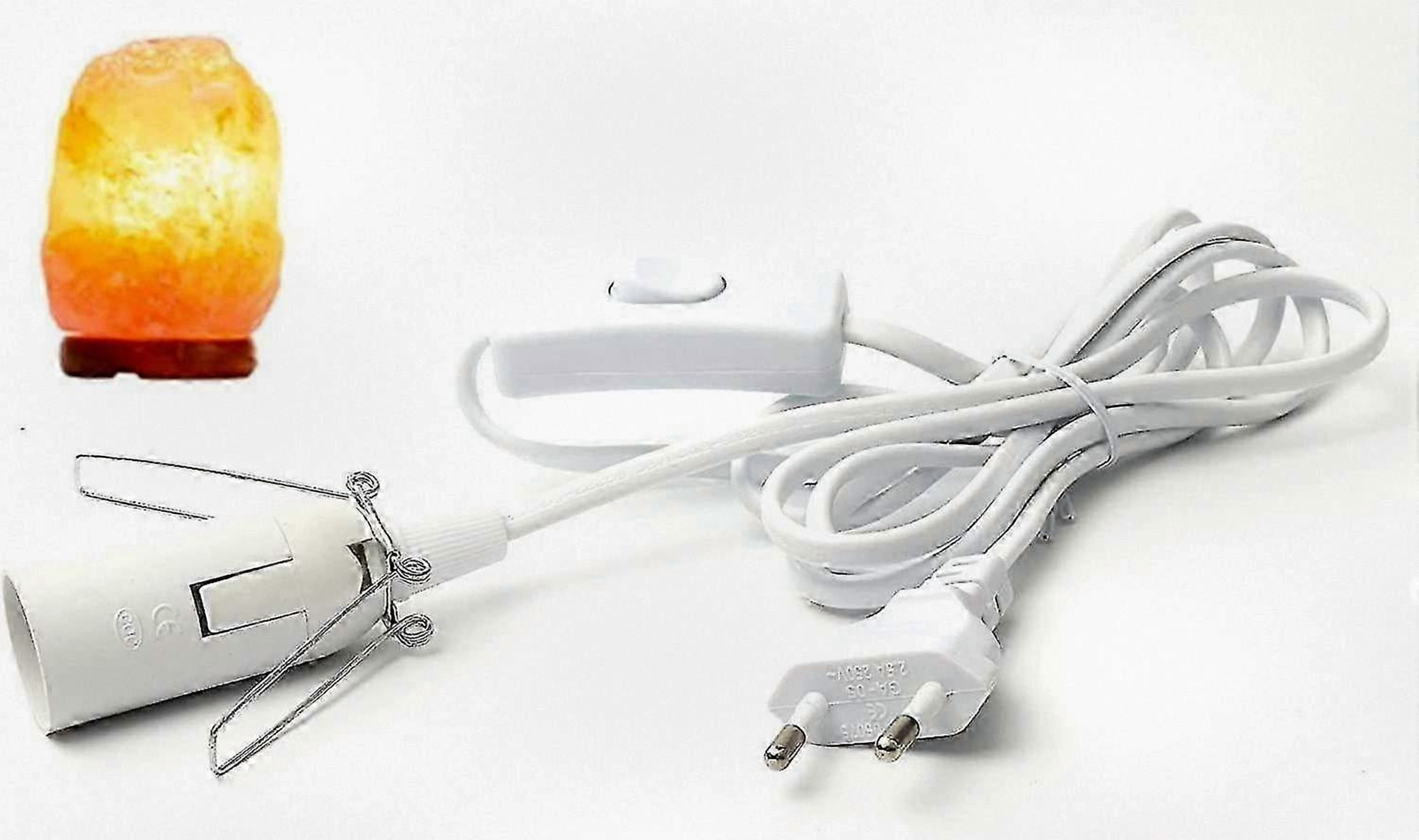 Compatible Salt Lamp Power Cord with Switch - E14 1.8M Connector ...