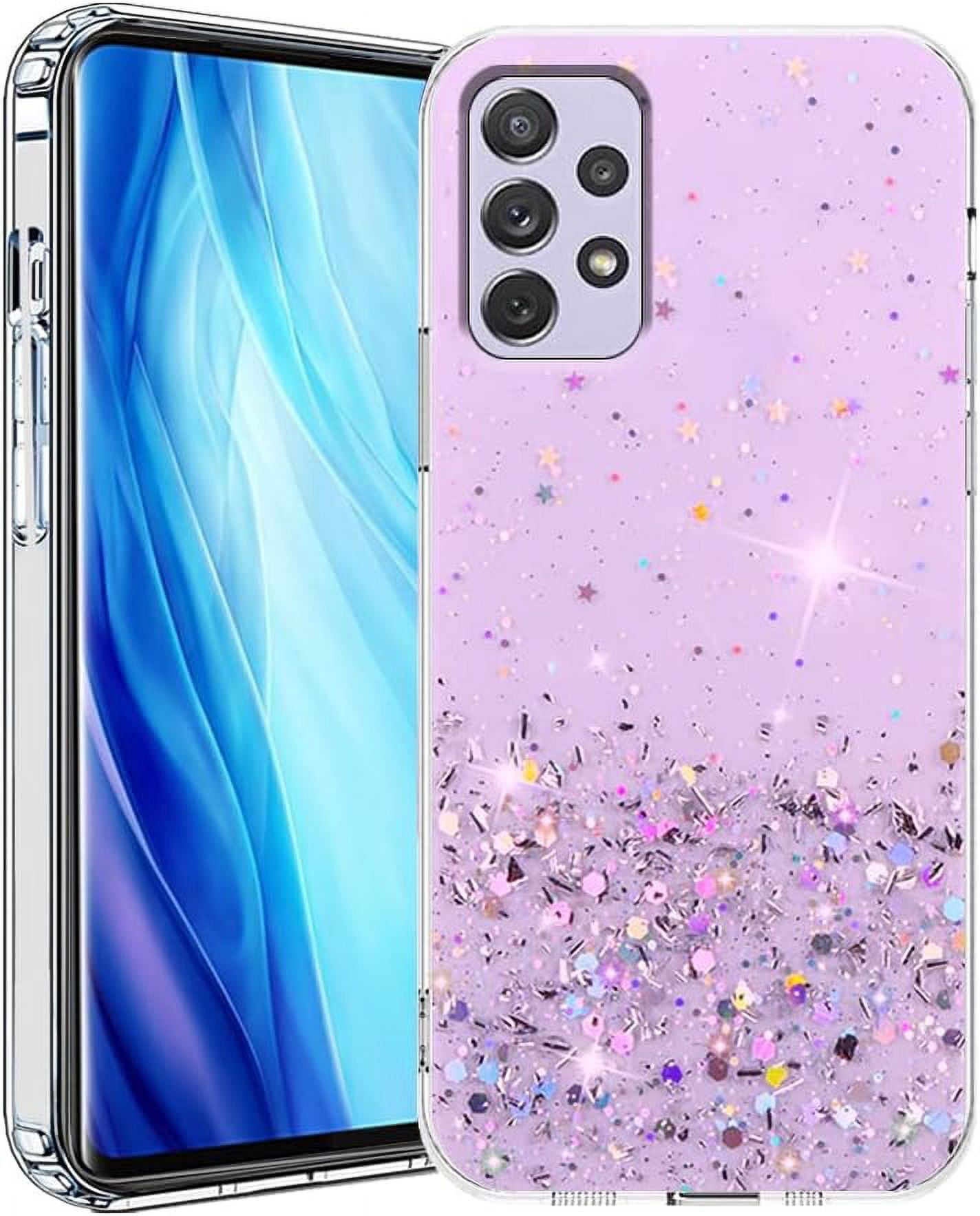 Compatible with Samsung A33 5G Case Clear Glitter Sparkly Cases ...