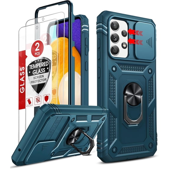 Compatible for Samsung A52 5G / A52s 5G, A52 Case with Slide Camera ...