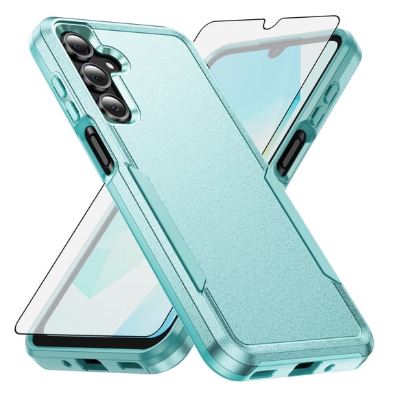 Compatible with Samsung Galaxy A26 5G Phone Case Tempered Glass Screen ...