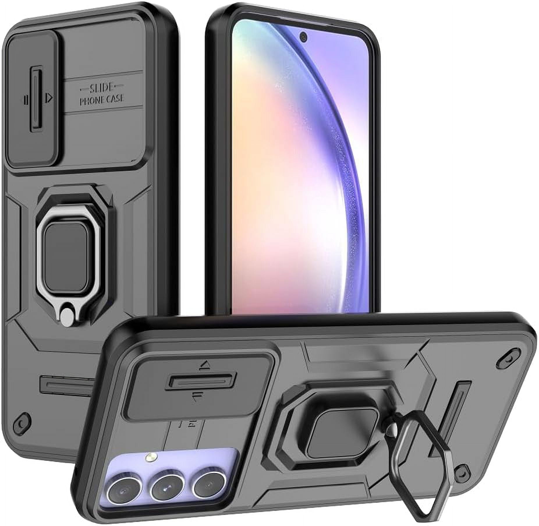 Compatible with Samsung Galaxy A34 5G Bracket Shell,with Slide Camera ...