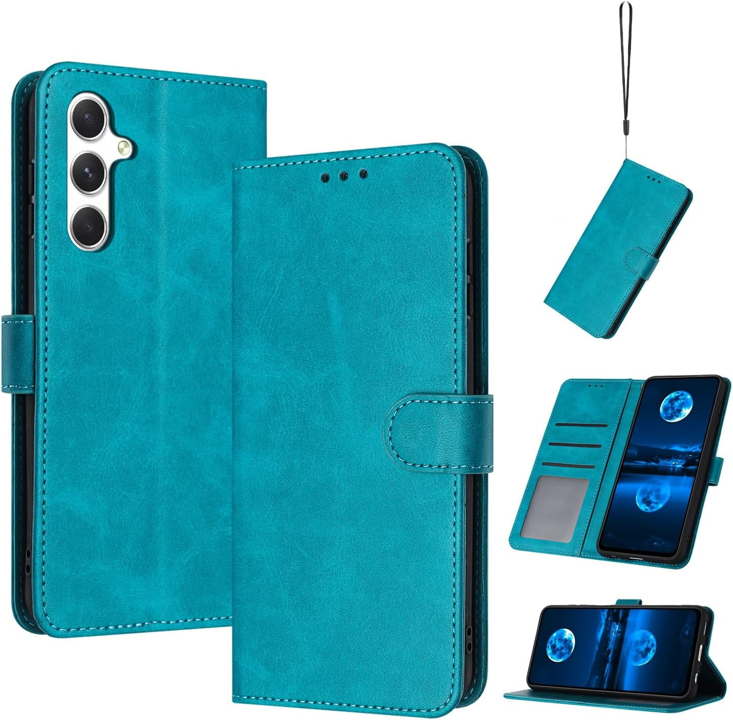Compatible with Samsung Galaxy A34 5G Leather Case,Compatible with ...