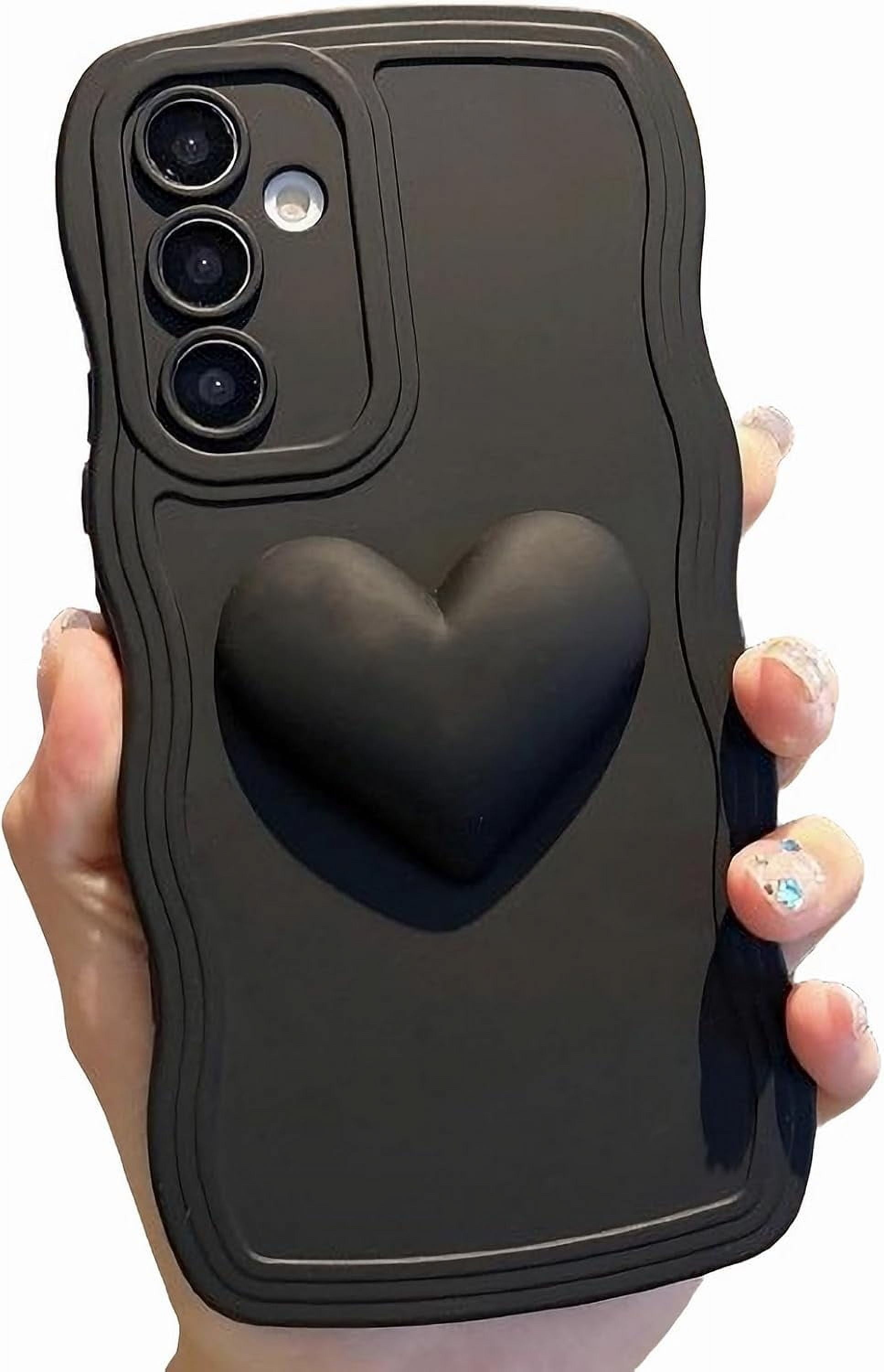 Compatible with Samsung Galaxy A35 5G Cute 3D Love Heart Phone Case ...