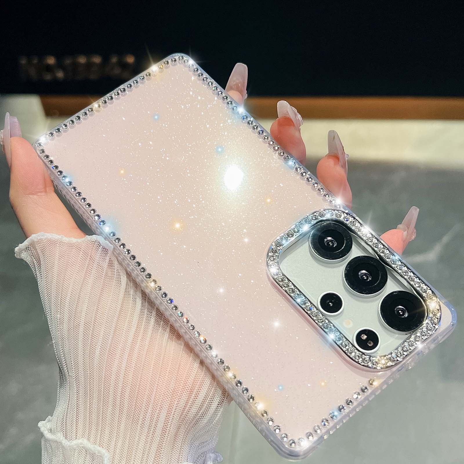 Compatible with Samsung Galaxy A35 Glitter Phone Case,Cute Luxury Bling ...