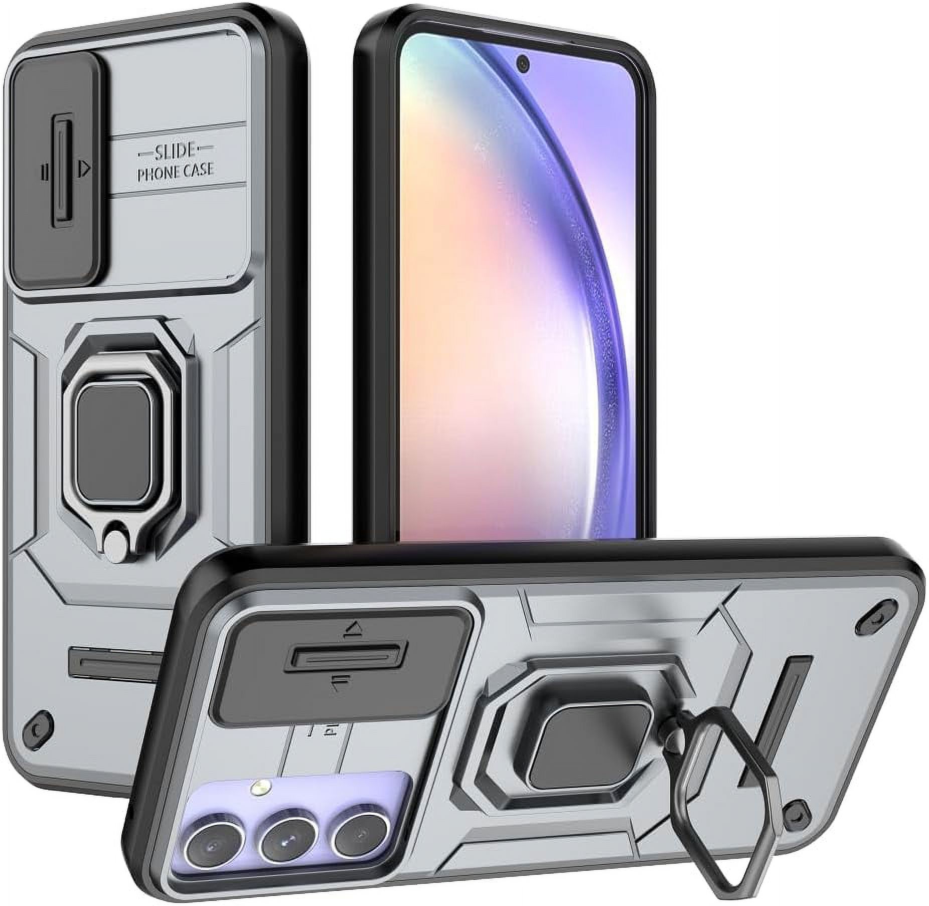 Compatible with Samsung Galaxy A54 5G Bracket Shell,with Slide Camera ...