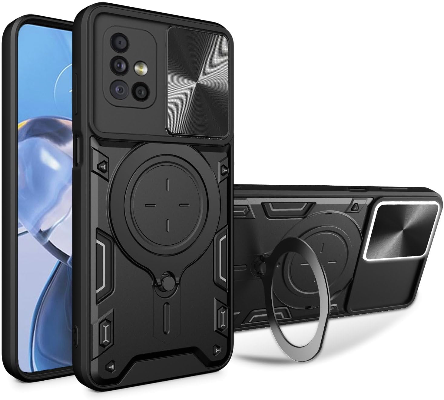 Compatible with Samsung Galaxy A71 5G Case,with Slide Camera Lens Cover ...