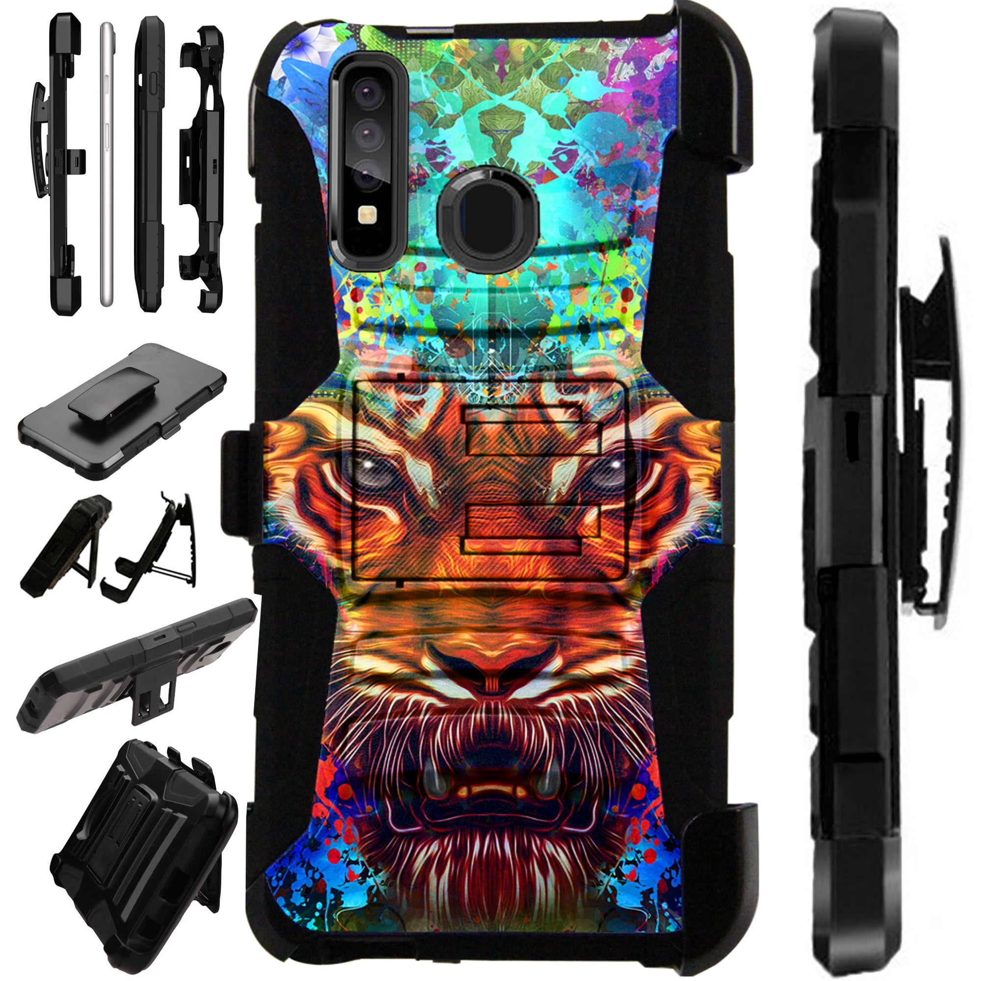 Compatible Samsung Galaxy Note 10 Case Armor Hybrid Phone Cover ...