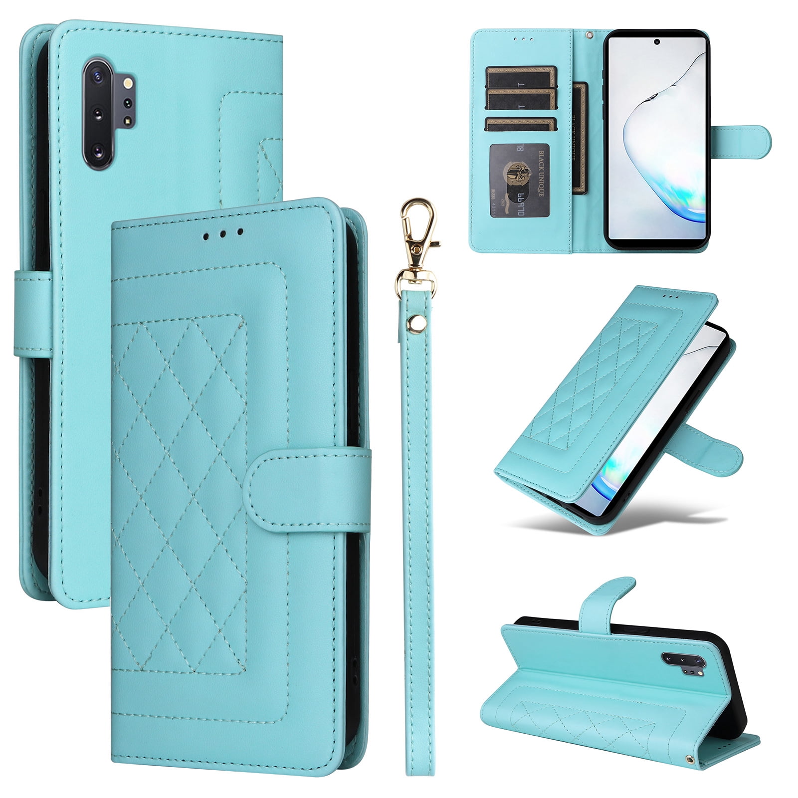 Compatible with Samsung Galaxy Note 10 Plus Case, Premium Leather ...