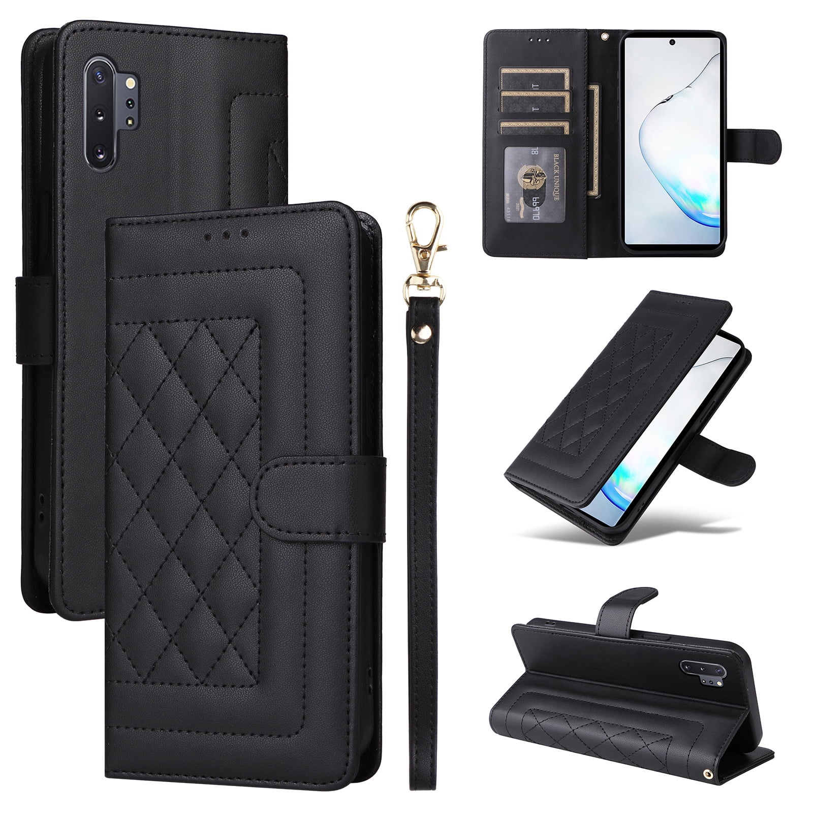 Compatible with Samsung Galaxy Note 10 Plus Case, Premium Leather ...