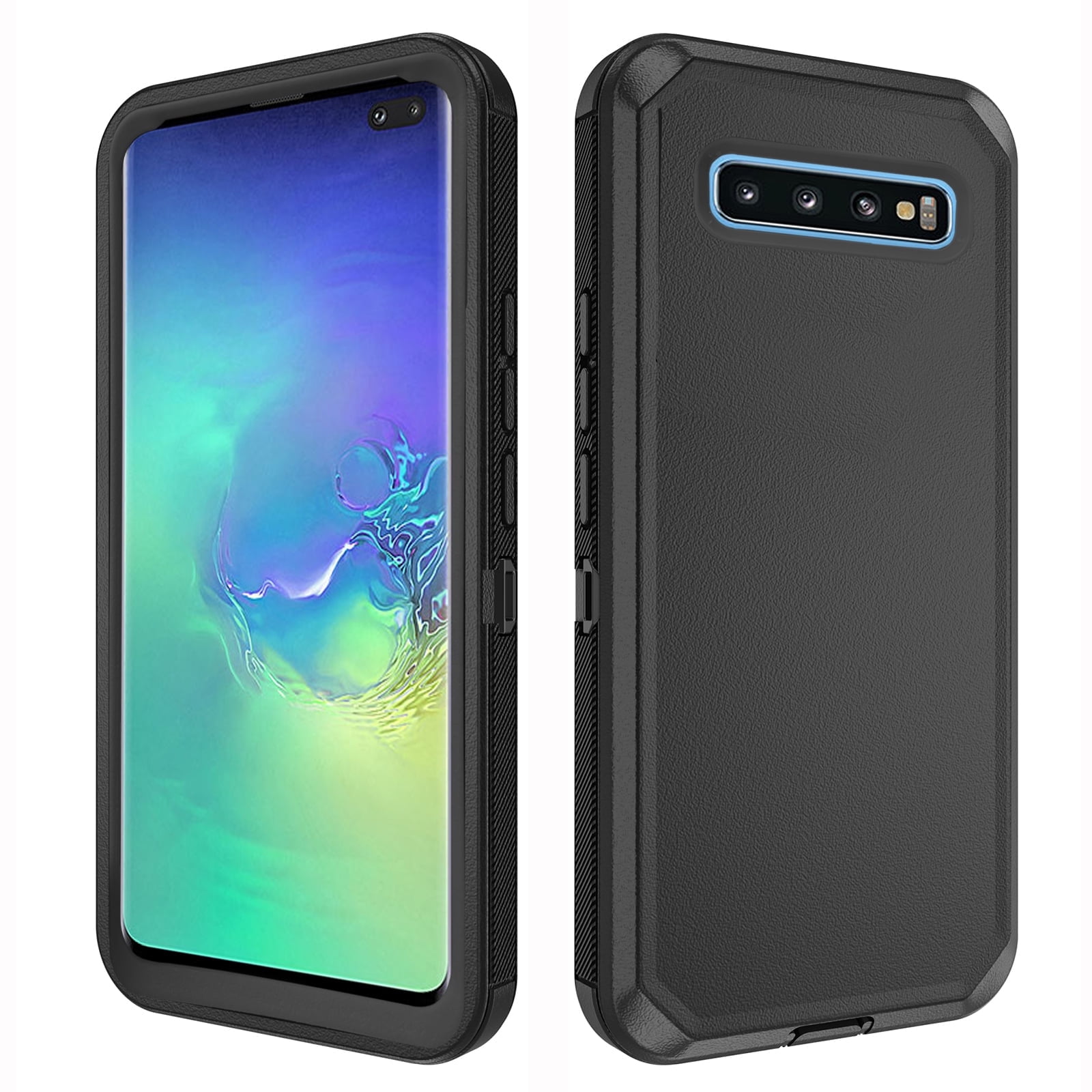 Compatible with Samsung Galaxy S10 Plus Phone Case Hybrid Rugged ...