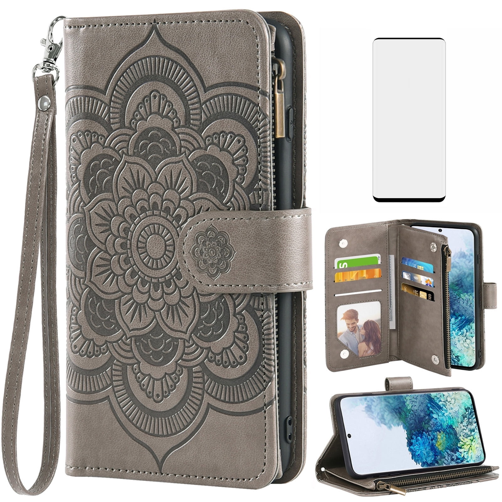 Compatible with Samsung Galaxy S20 5G 6.2 inch Wallet Phone Case and ...