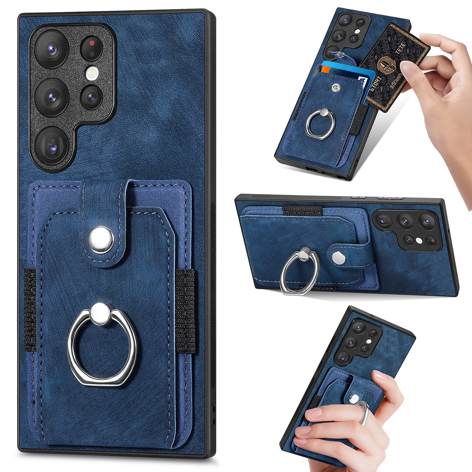 Compatible with Samsung Galaxy S20 Case Wallet with Card Holder, 360 ...