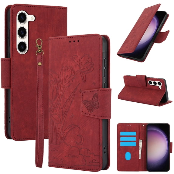 Compatible for Samsung Galaxy S21 Wallet Case,RFID Block Flip PU ...