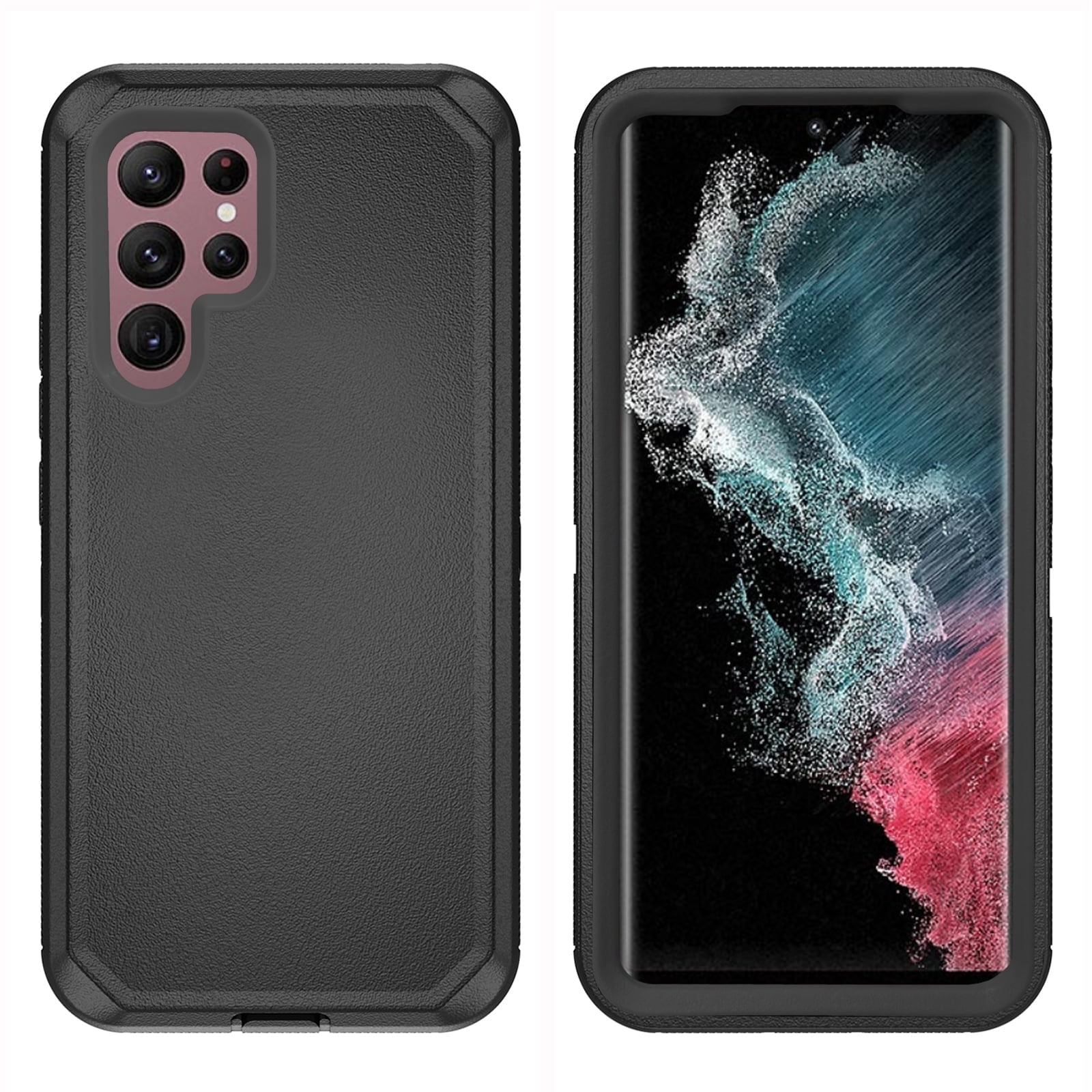 Compatible with Samsung Galaxy S22 Ultra 5G Phone Case Hybrid Rugged ...