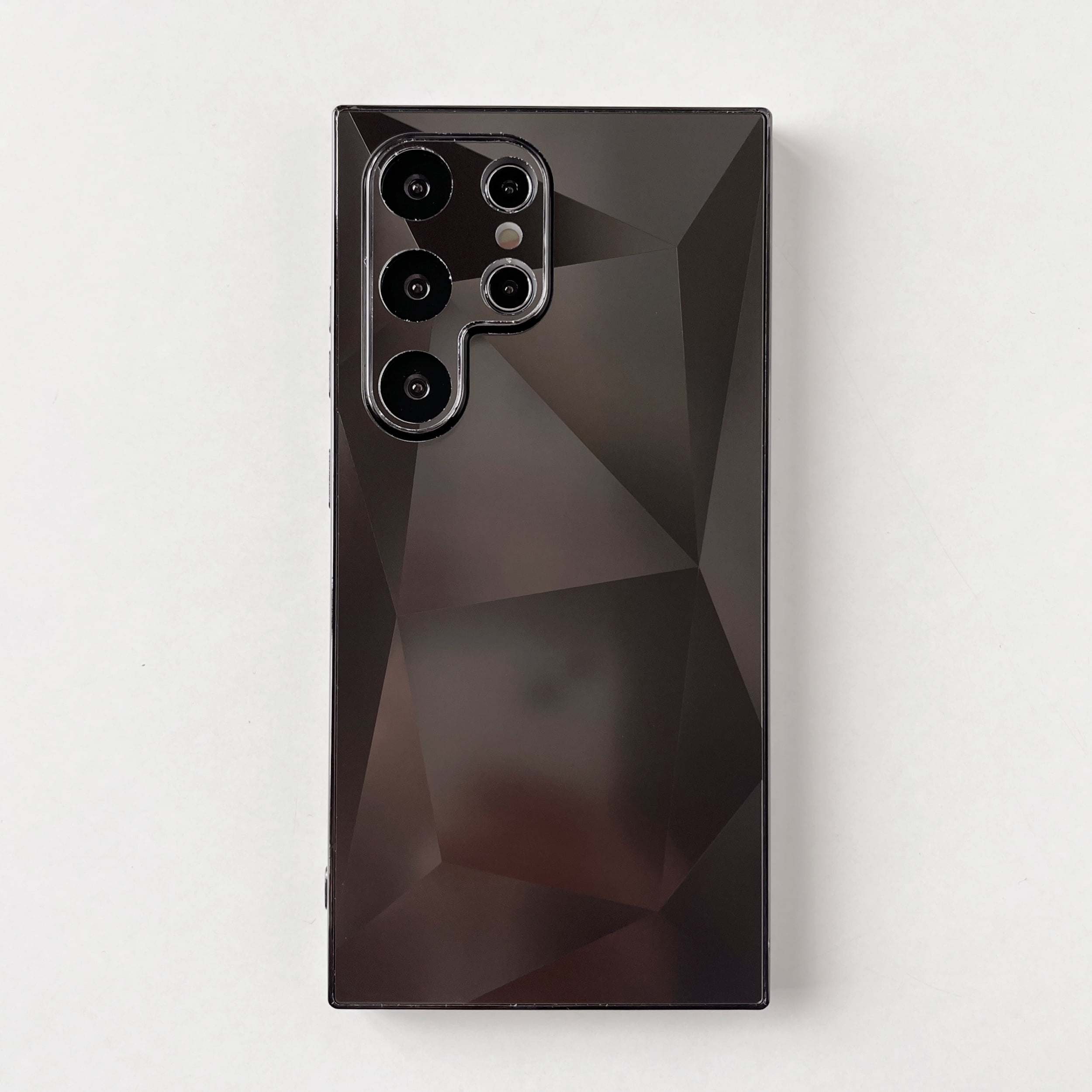 Compatible for Samsung Galaxy S22 Ultra Case, Plating 3D Diamond ...