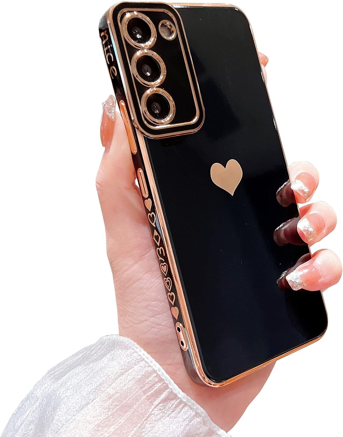 Compatible with Samsung Galaxy S23 5g Phone Case Luxury 6D Electroplate ...
