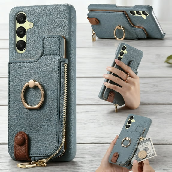 Compatible for Samsung Galaxy S23 Wallet Case with RFID Blocking ...