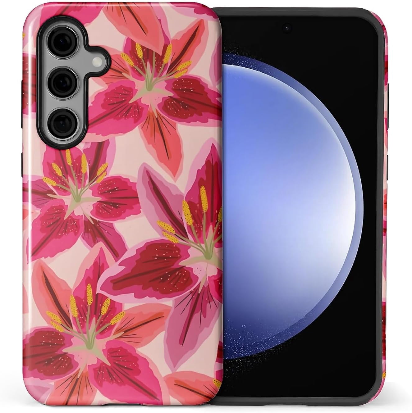 Compatible with Samsung Galaxy S25 Case - Dual-Layer Protection, Hard ...