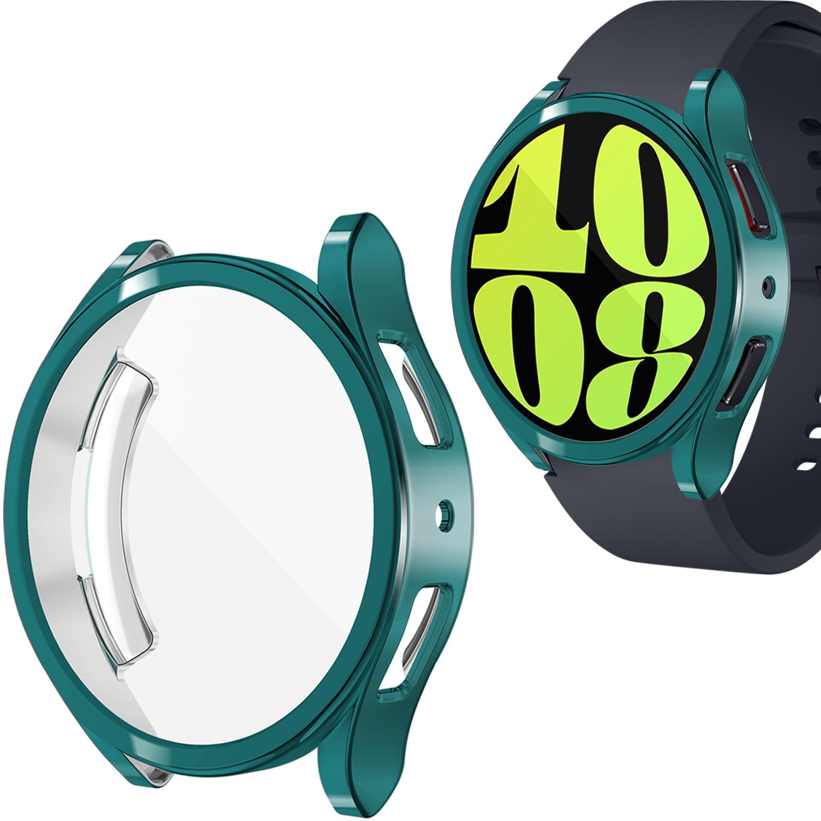 Compatible for Samsung Galaxy Watch 7 Classic 44mm Case, Flexible Soft ...