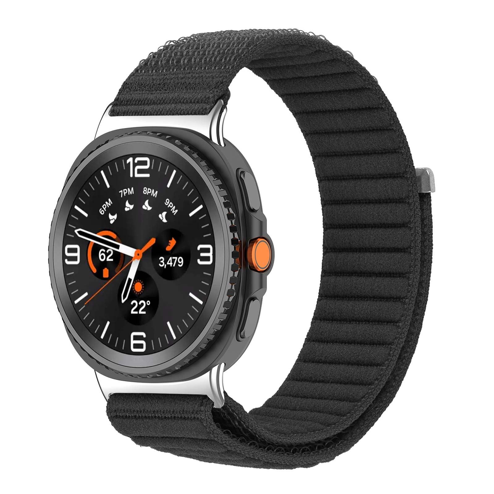 Compatible with Samsung Galaxy Watch Ultra 47mm/Ultra 2025 Strap,Wavy ...